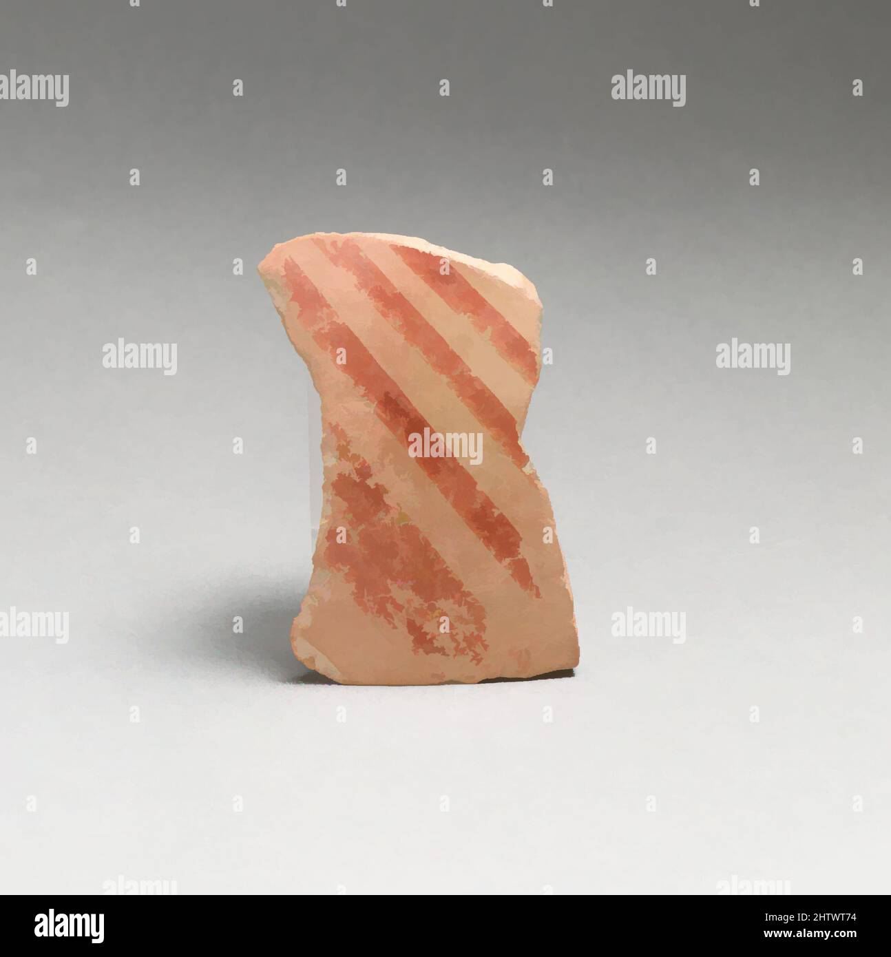 Art inspired by Vase fragment, Neolithic, first period, ca. 4000 B.C ...