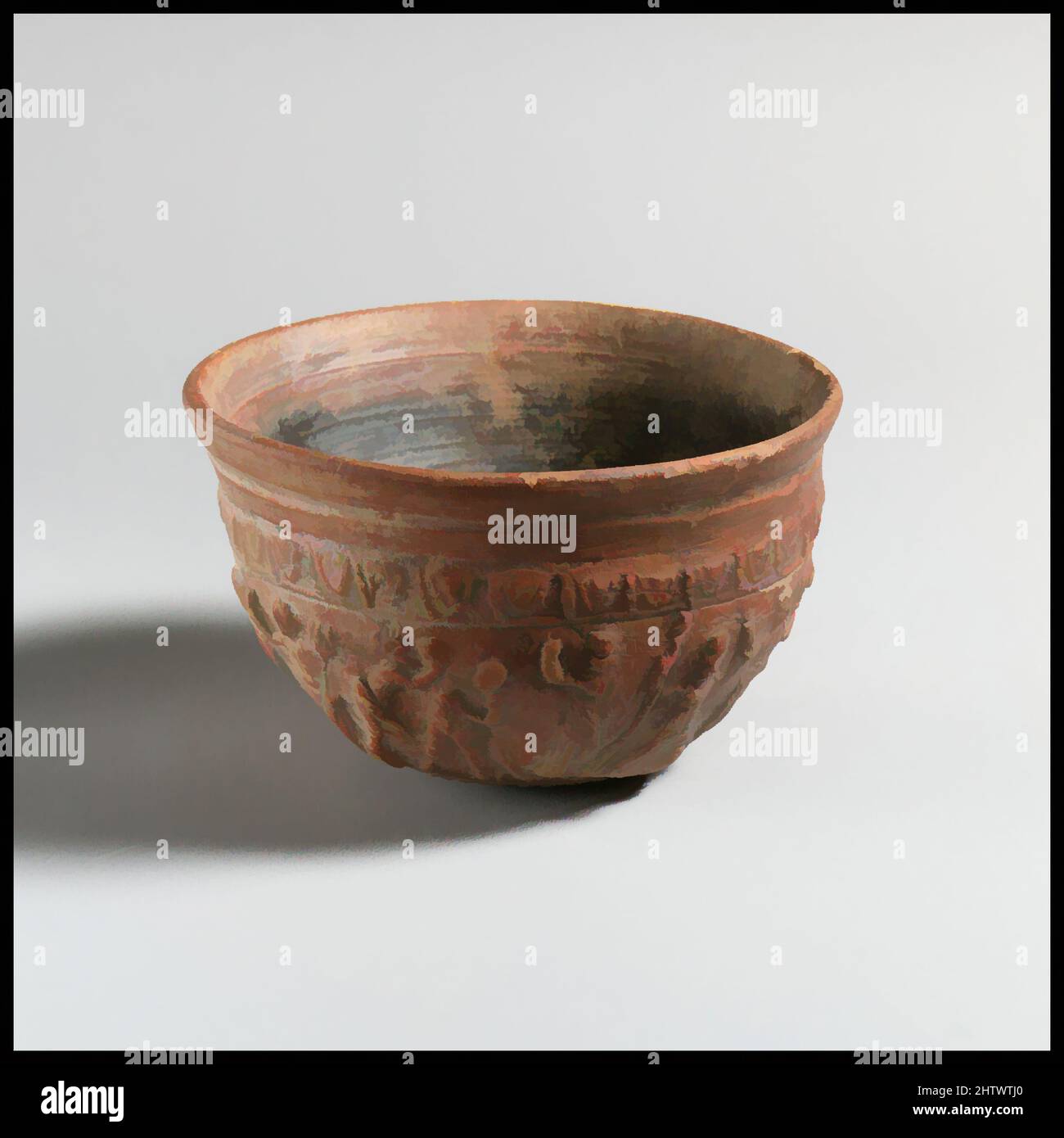 Art inspired by Terracotta Megarian bowl, Hellenistic, 2nd century B.C ...