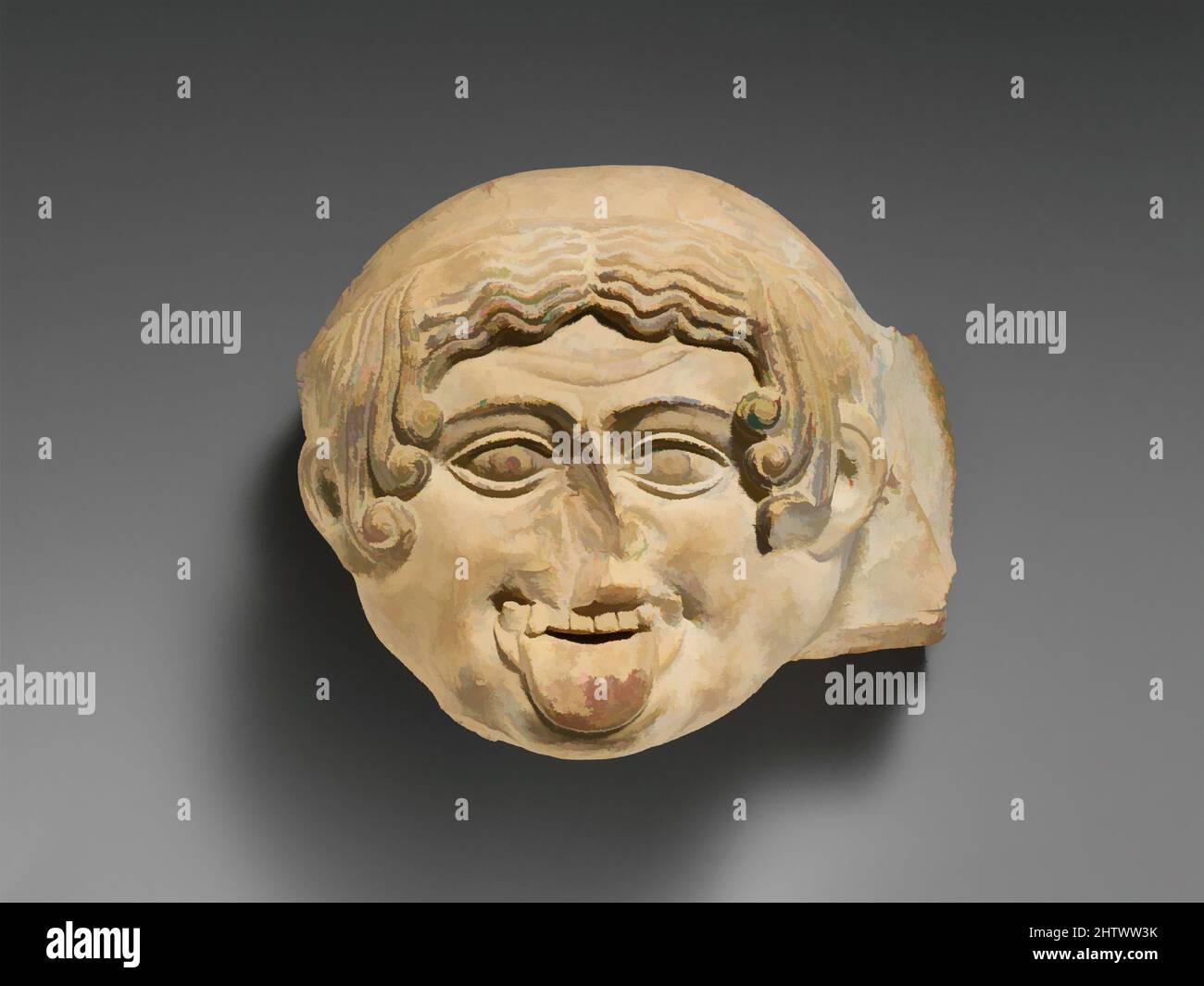 Eave antefix hi-res stock photography and images - Alamy