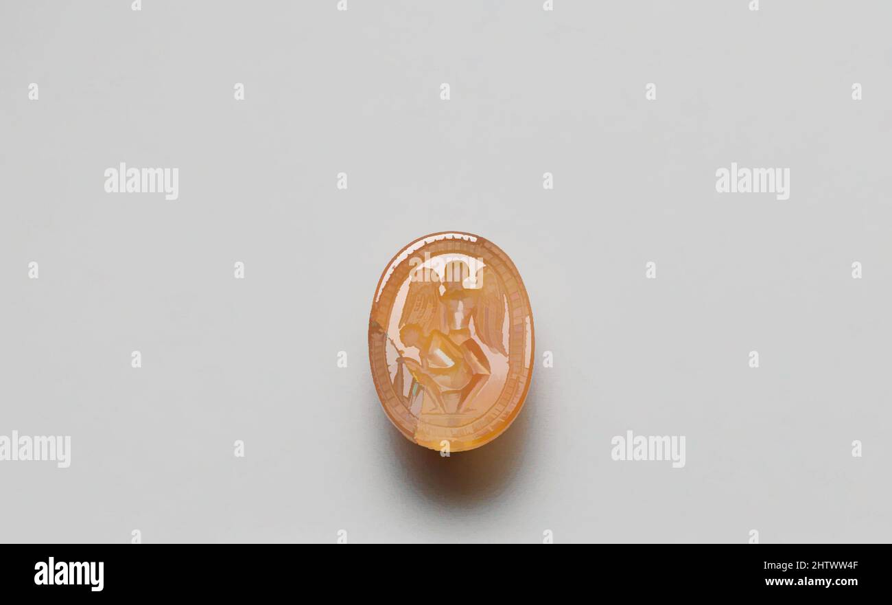 Art inspired by Sard scarab, Hellenistic, 3rd century B.C., Etruscan ...