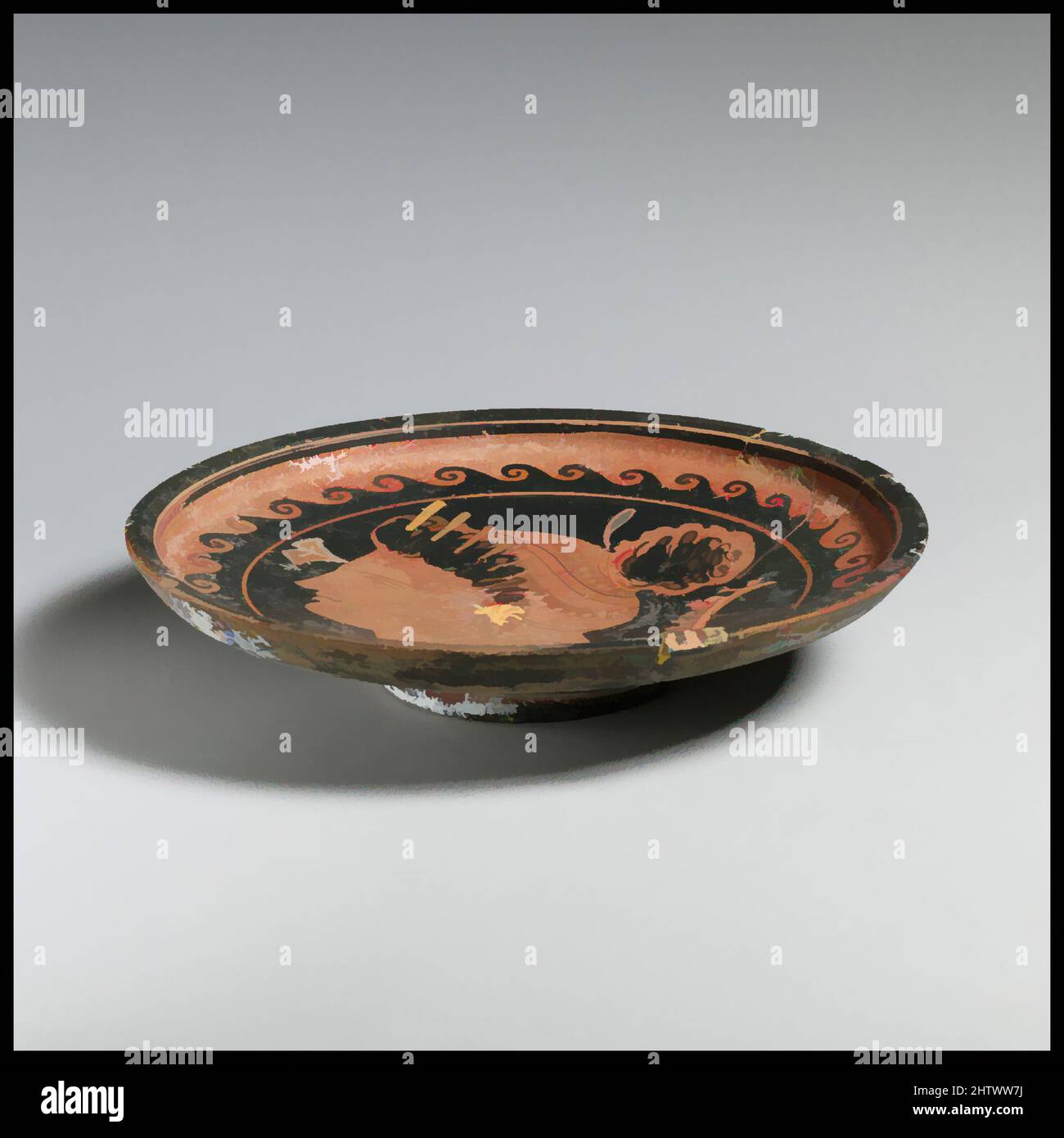 Red figure plate hi-res stock photography and images - Alamy