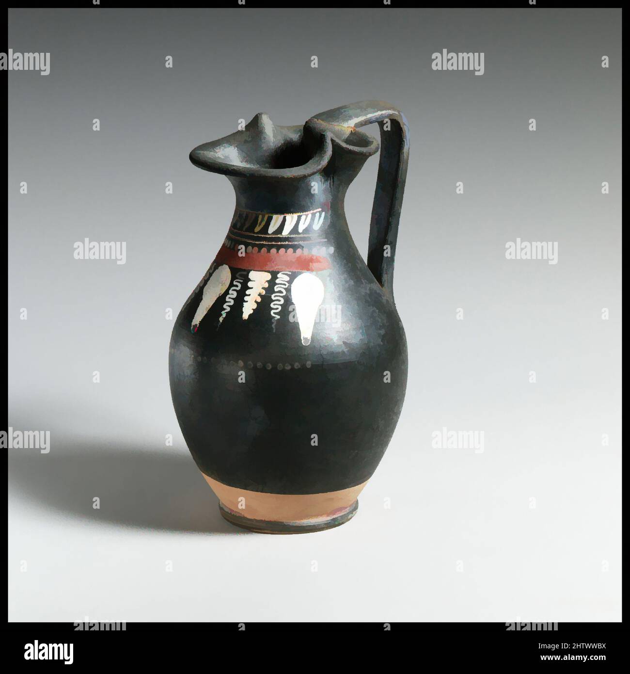 Art inspired by Oinochoe, Late Classical, ca. 350–300 B.C., Greek ...