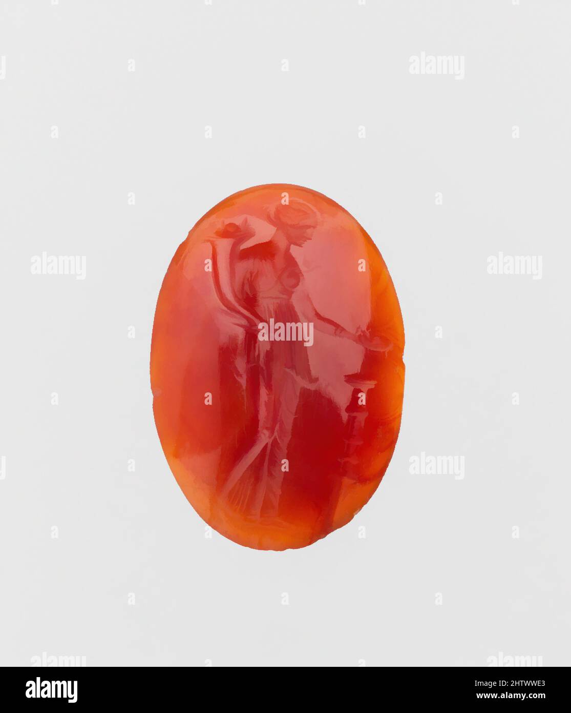 Art inspired by Sard oval, Hellenistic, 3rd century B.C., Greek, Sard ...