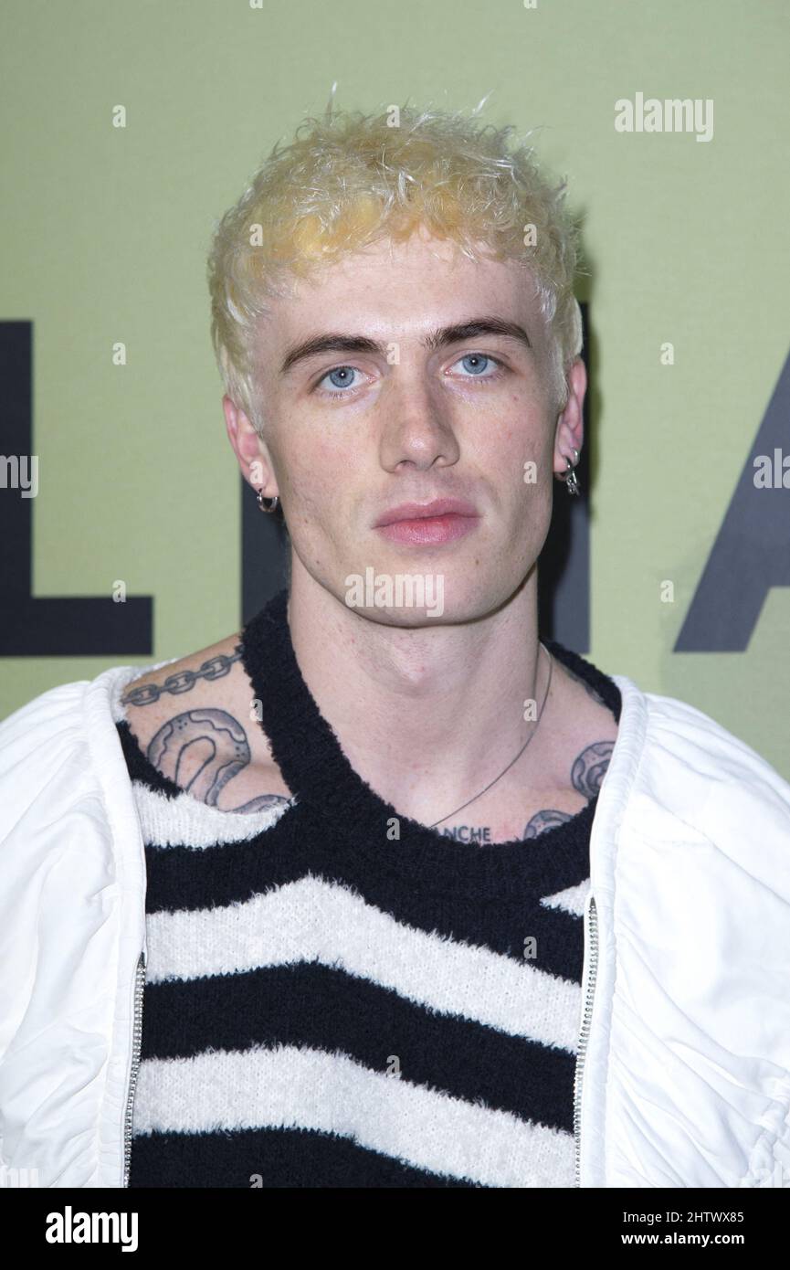 Tanner Reese attending the Balmain Womenswear Fall/Winter 2022/2023 ...