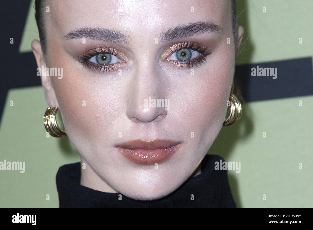 Mary Leest attending the Balmain Womenswear Fall/Winter 2022/2023 show ...