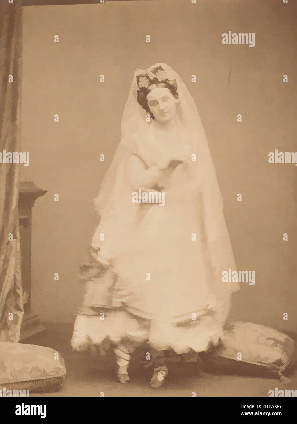 Art inspired by Judith, 1860s, Albumen silver print from glass negative ...