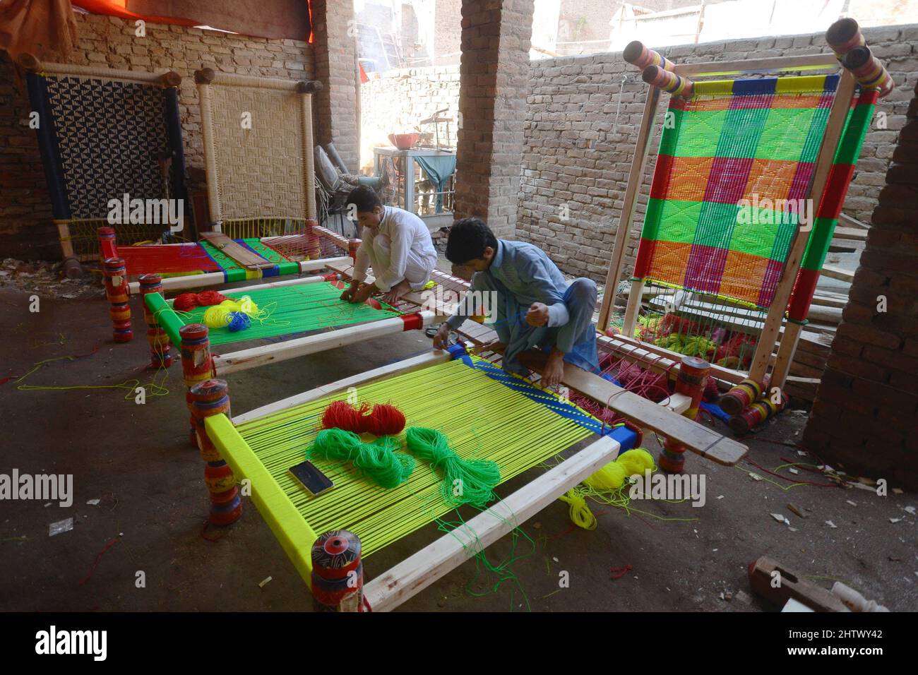 Charpai hi-res stock photography and images - Alamy