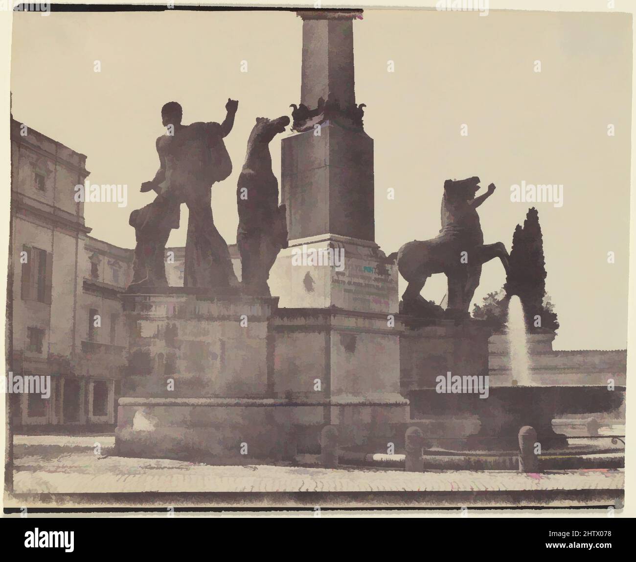 Art inspired by Rome, Quirinale, ca. 1855, Salted paper print from ...