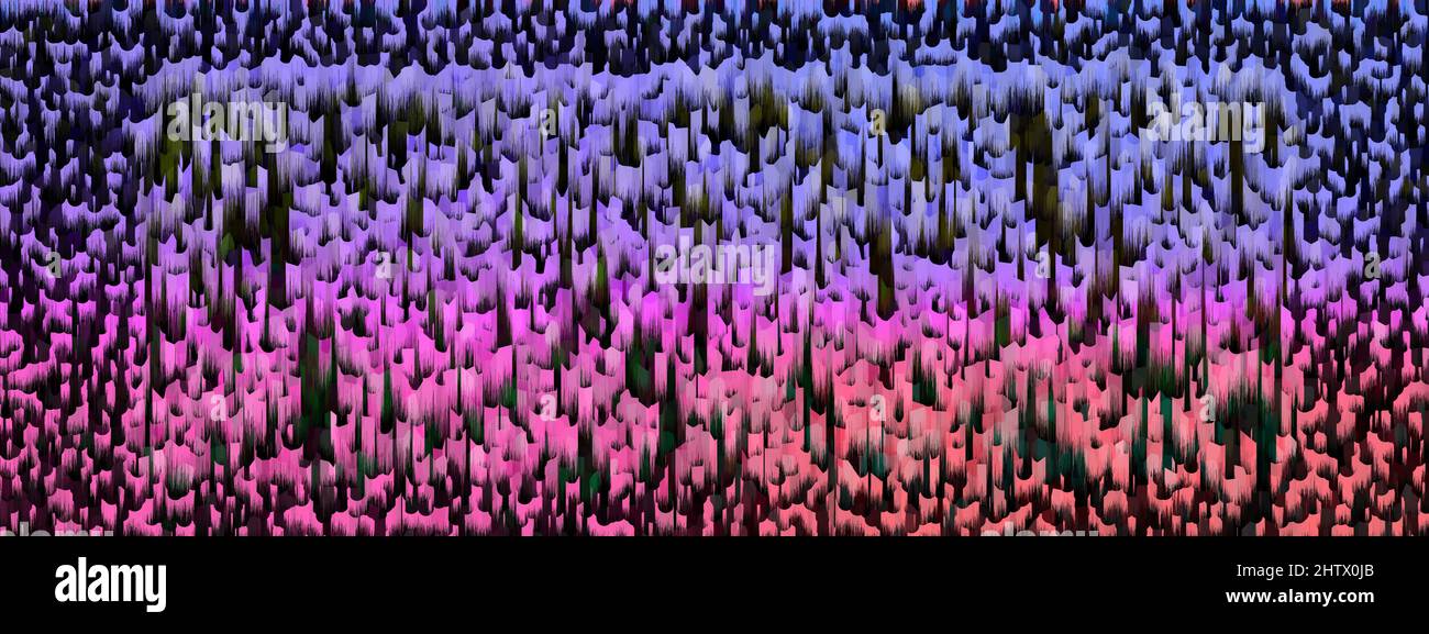 An abstract neon glitch art texture background image Stock Photo - Alamy