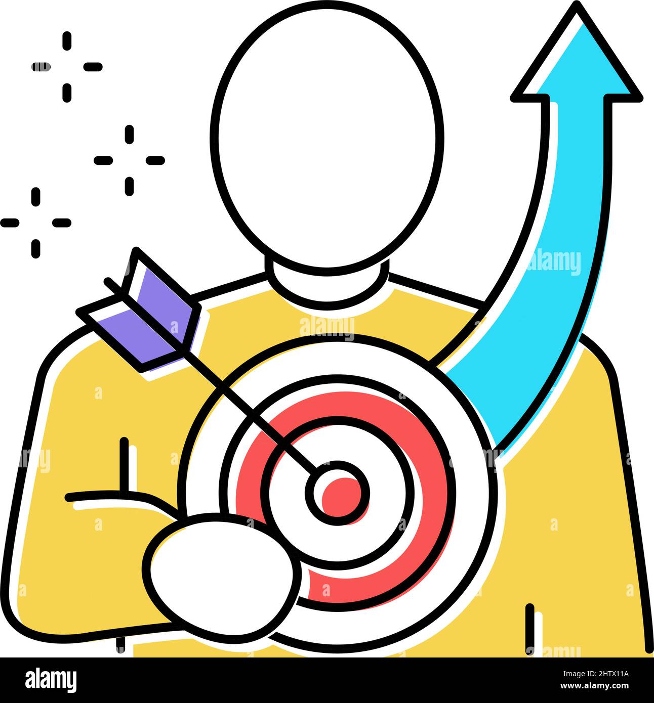 Self realization people value color hi-res stock photography and images ...