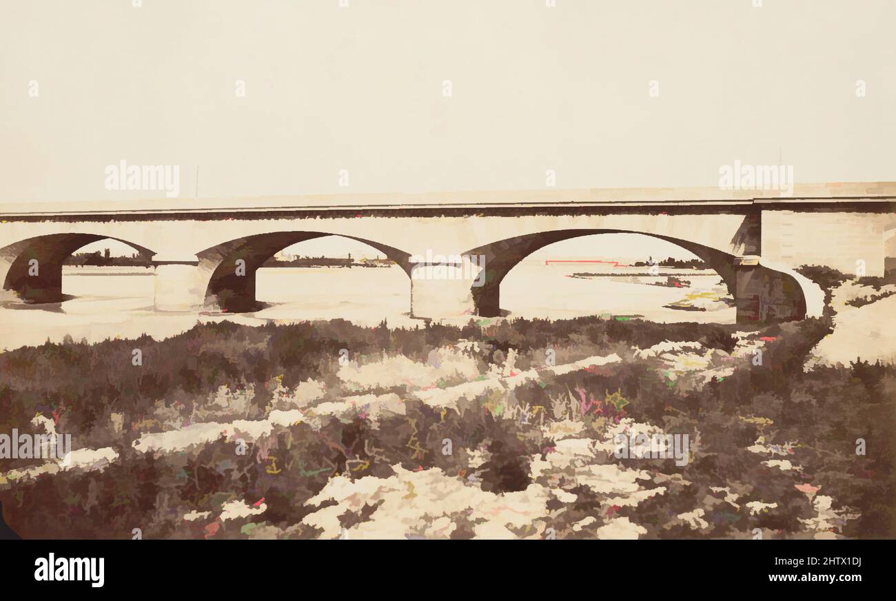 Art inspired by Durance, Viaduc, before 1859, Albumen silver print from ...