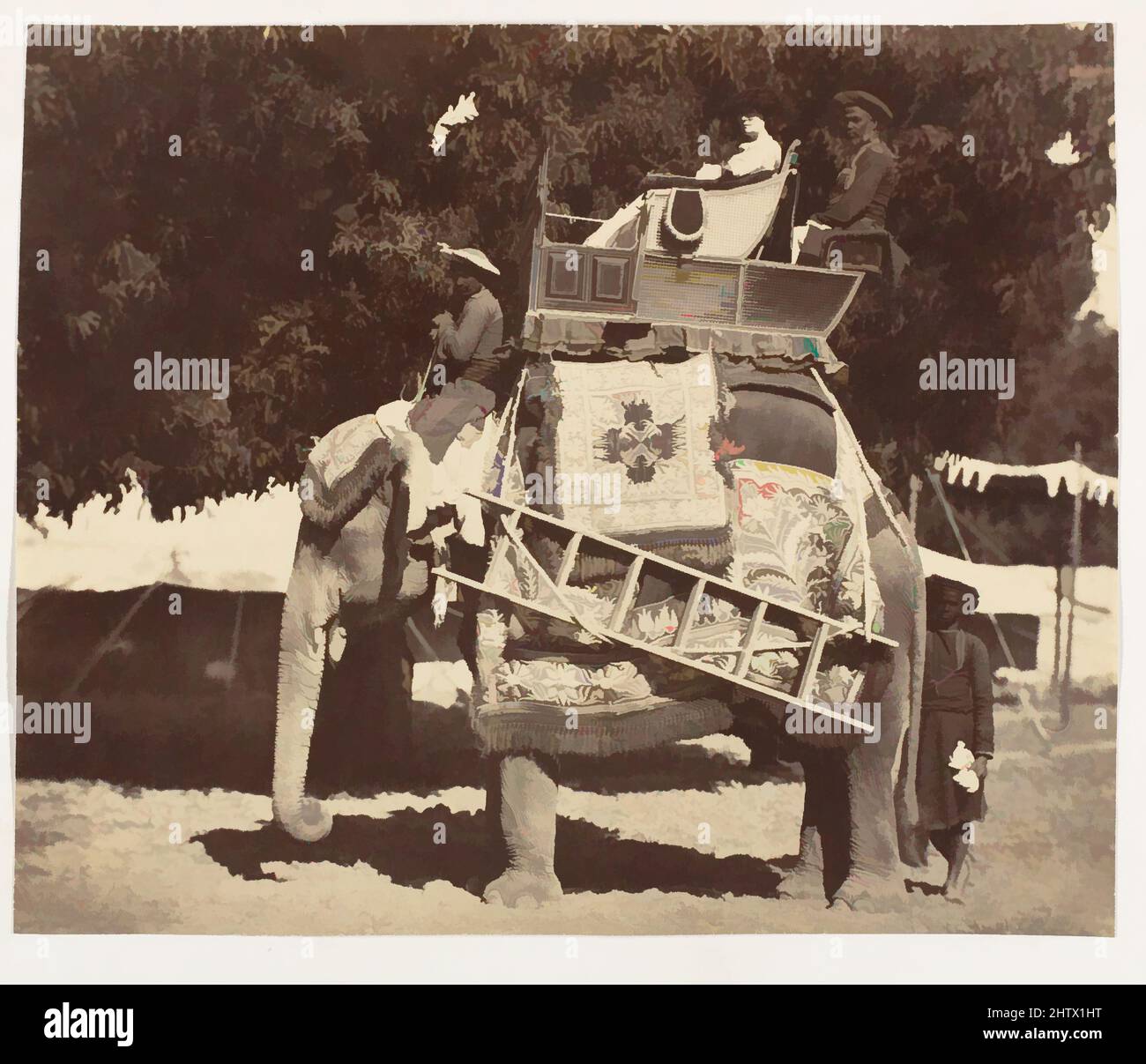 Art inspired by Lady Canning, 1858–61, Albumen silver print, Image: 16. ...