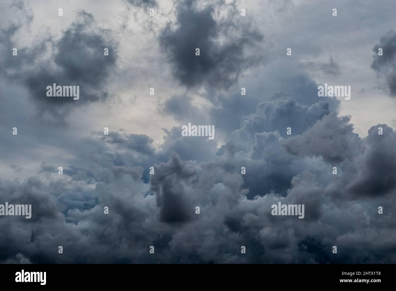 Sky and clouds before raining background Stock Photo - Alamy