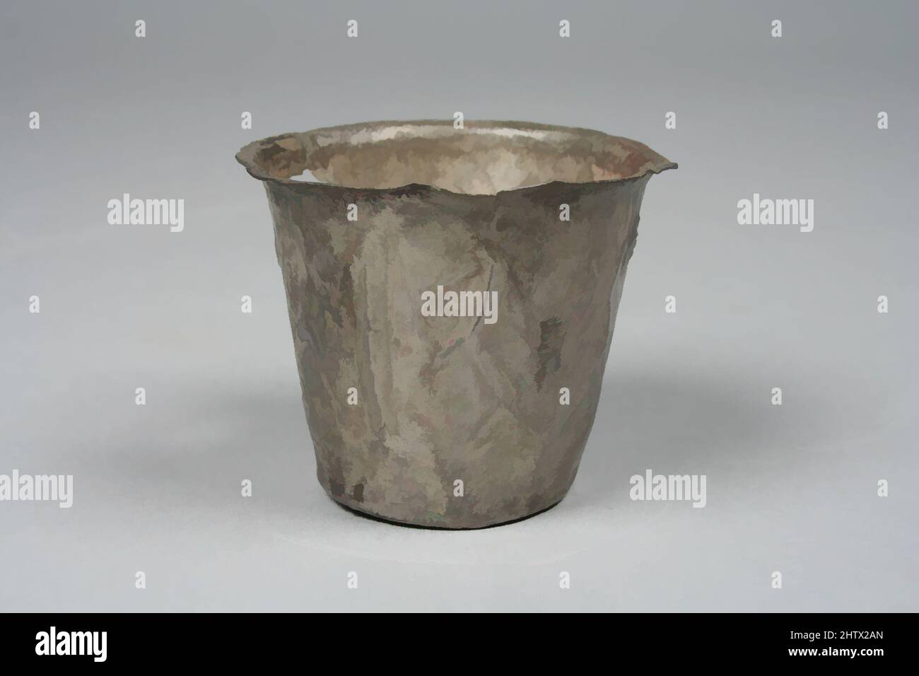Art inspired by Beaker with embossed plants, 12th–15th century, Peru ...