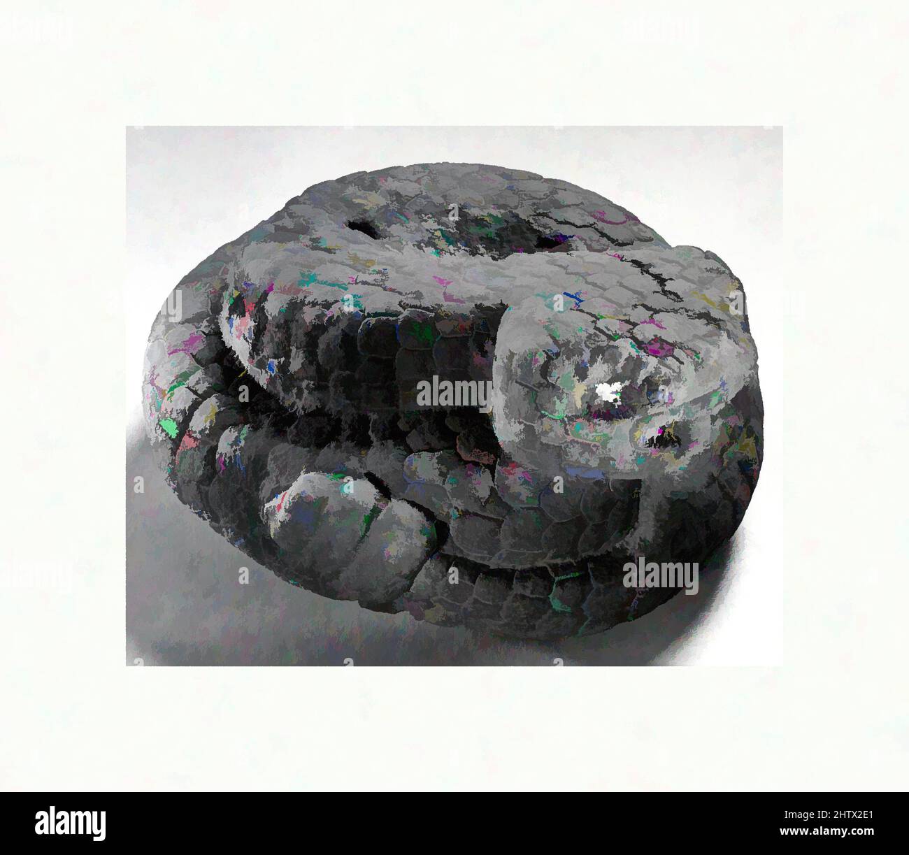 Art inspired by Coiled Serpent, 15th–early 16th century, Mexico ...