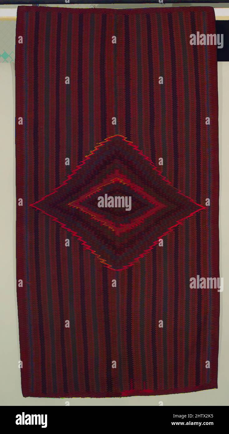 Art inspired by Saltillo Serape, 1830–1860, Mexico, Mesoamerica ...