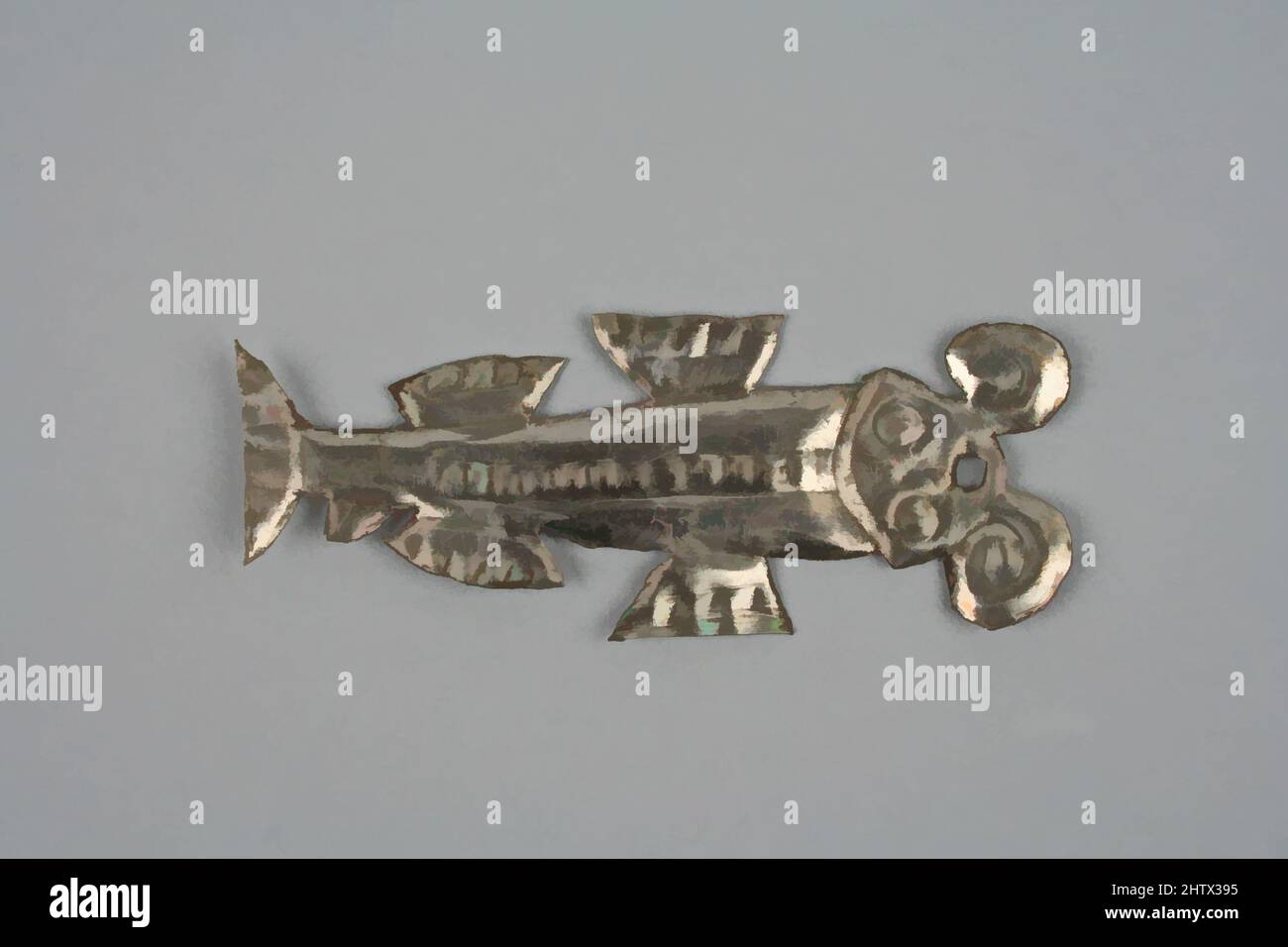 Art inspired by Textile Ornament, 14th–15th century, Peru, Chimú ...