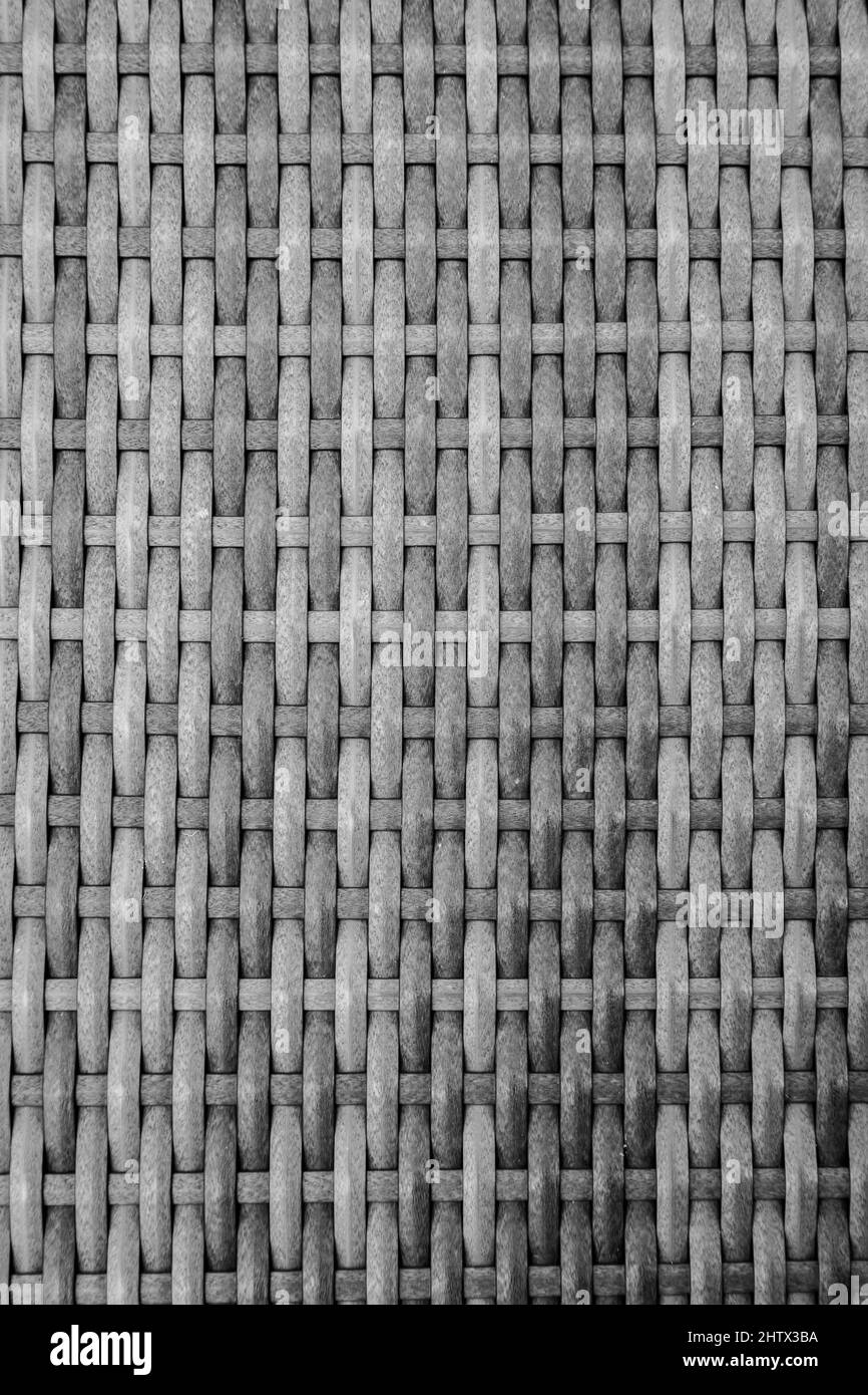 Old rattan texture background Stock Photo - Alamy
