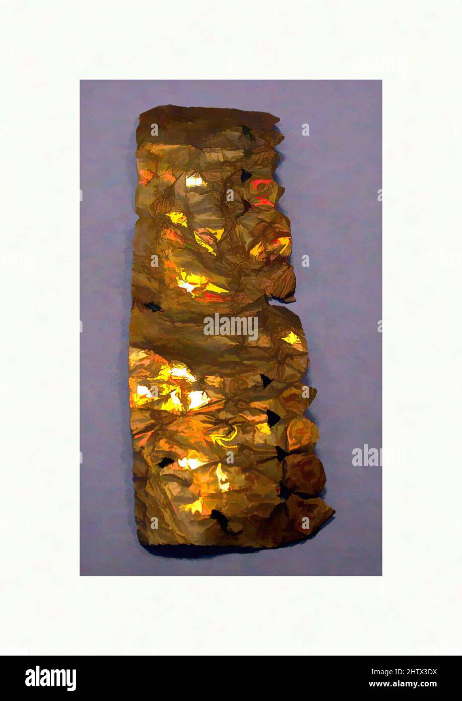 Art inspired by Gold Sheet Ornament, A.D. 200–900, Peru, Peruvian, Gold ...