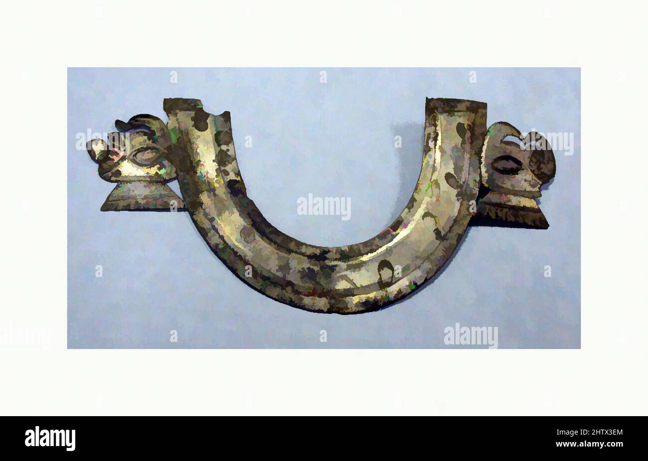 Art inspired by Hammered Silver Arc Ornament, 12th–15th century, Peru ...
