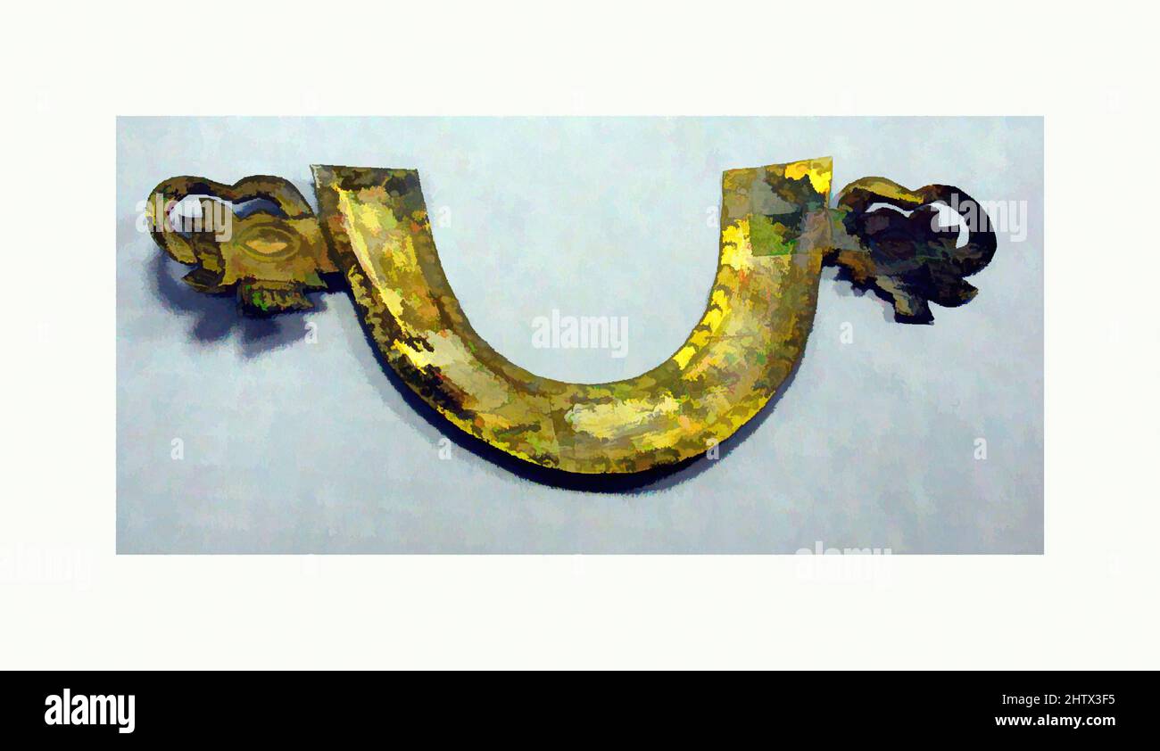 Art inspired by Hammered Silver Arc Ornament, 12th–15th century, Peru ...