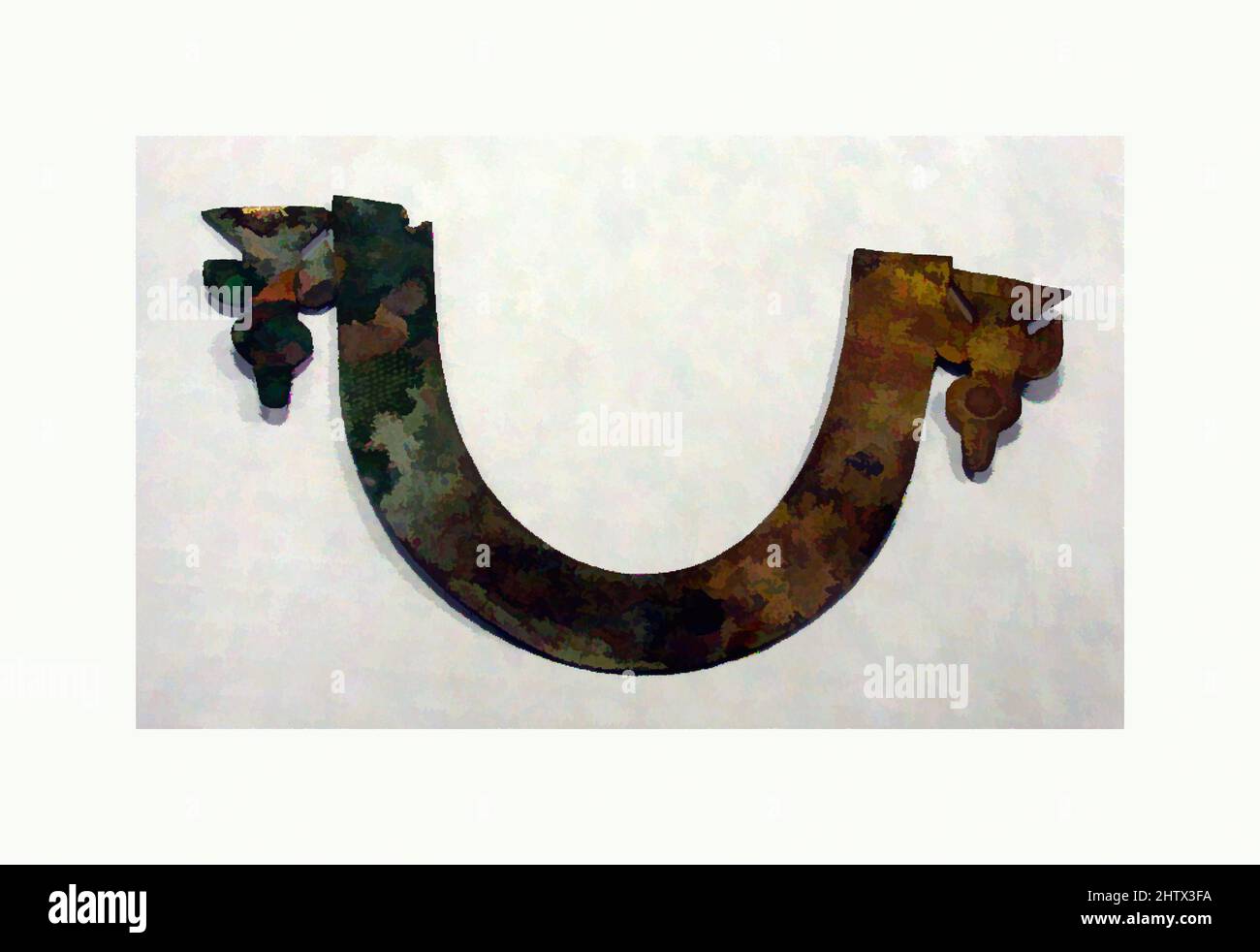 Art inspired by Hammered Silver Arc Ornament, 12th–15th century, Peru ...