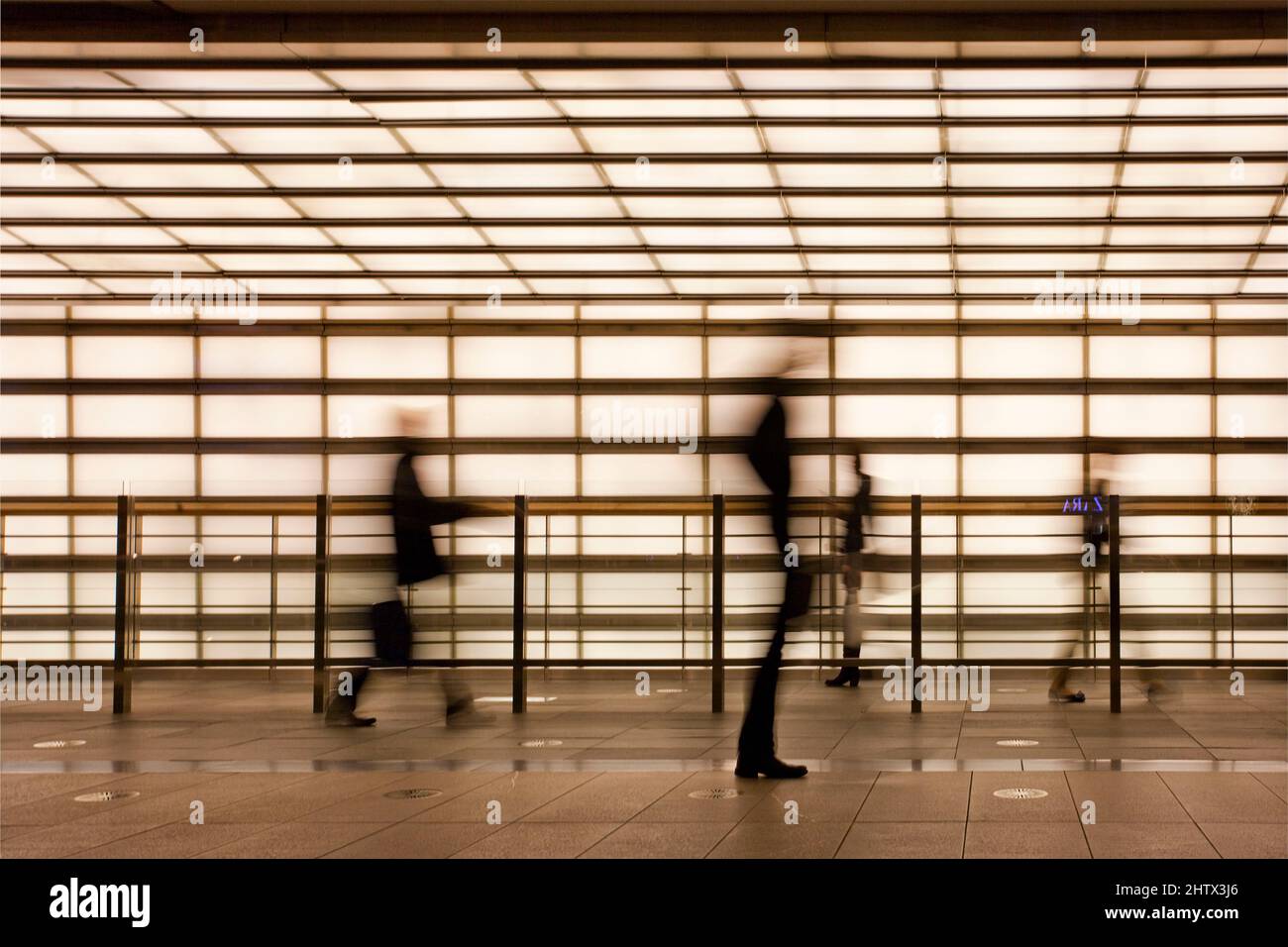 Exiting building hi-res stock photography and images - Alamy