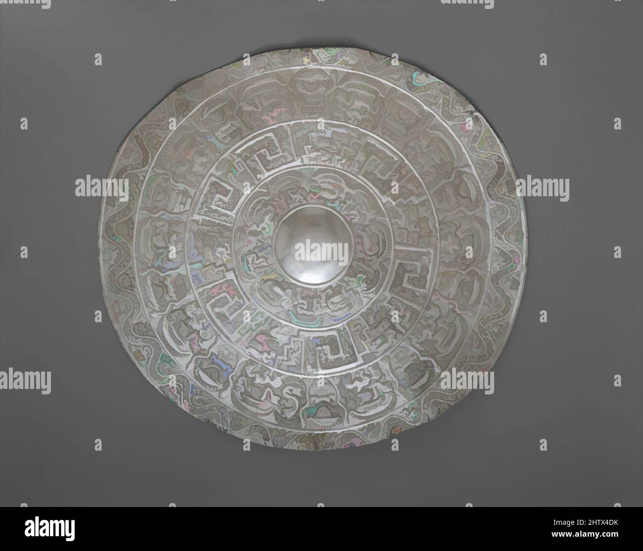 Art inspired by Disk (Shield Cover), 14th–15th century, Peru, Chimú ...
