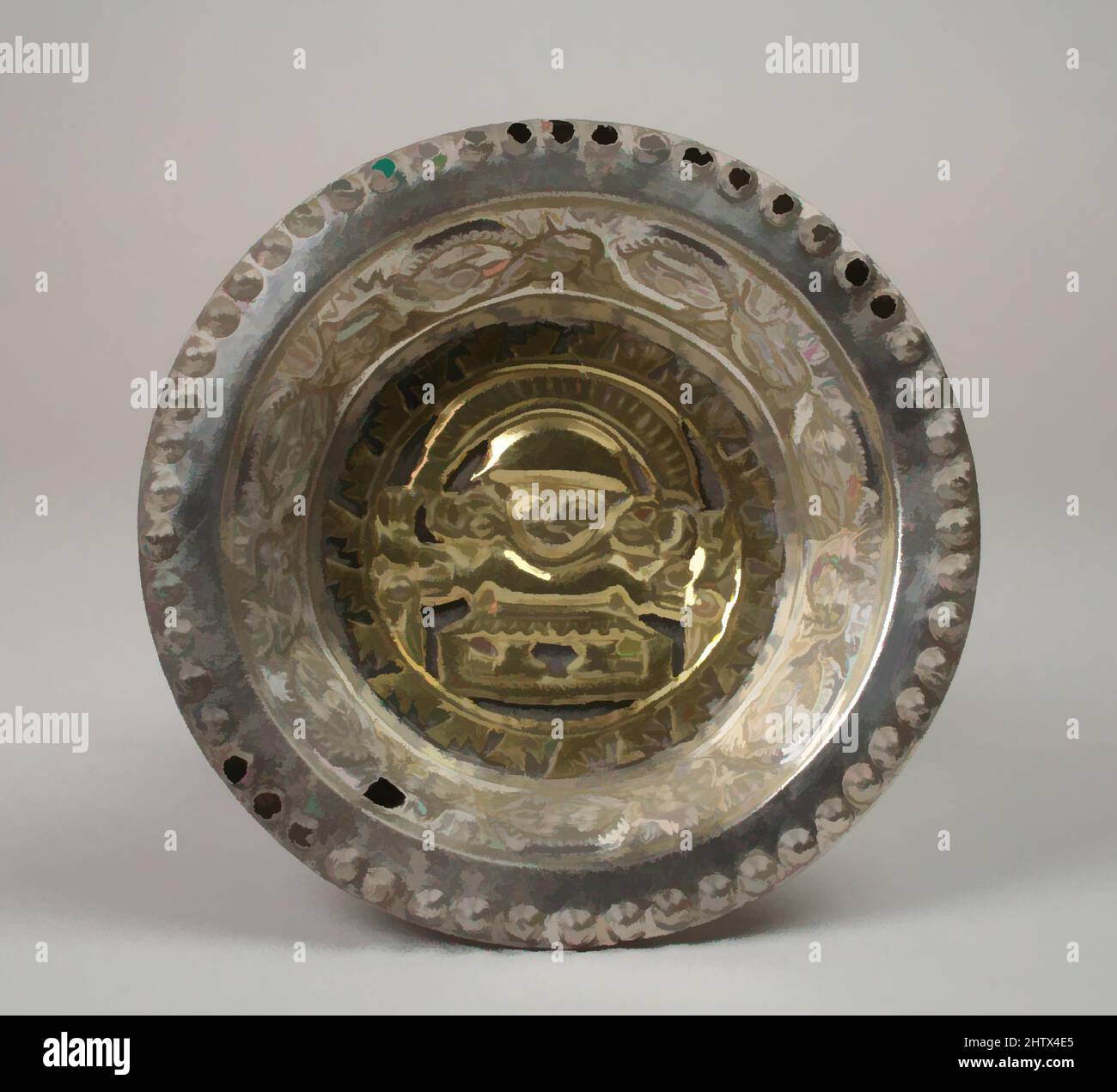 Art inspired by Earflare, 14th–15th century, Peru, Chimú, Silver, gold ...
