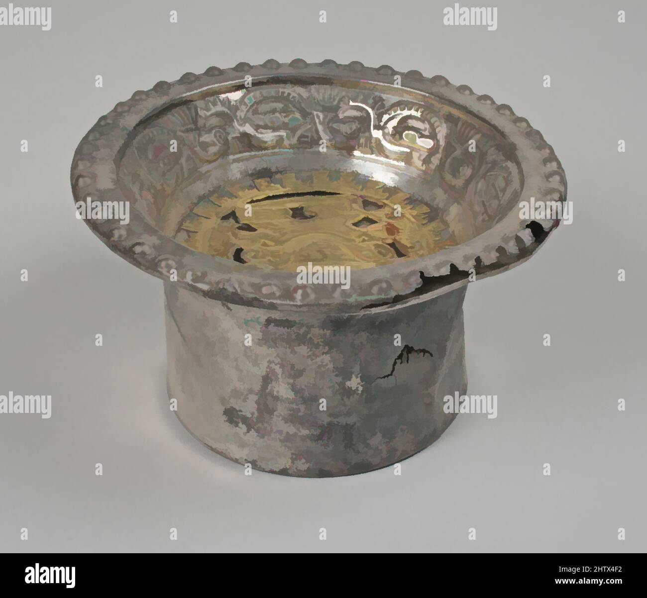 Art inspired by Earflare, 14th–15th century, Peru, Chimú, Silver, gold ...