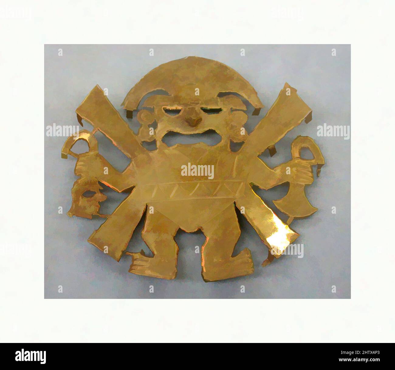 Art inspired by Earflare Frontal, 390–450, Peru, Moche (Loma Negra ...