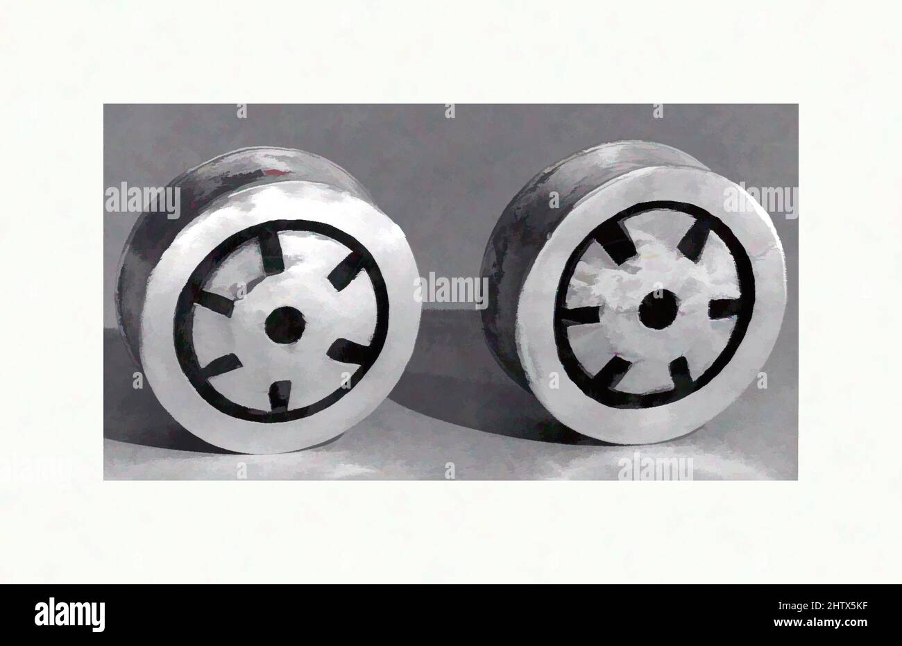 Art inspired by Ear Spool, late 15th–early 16th century, Peru, Inca ...