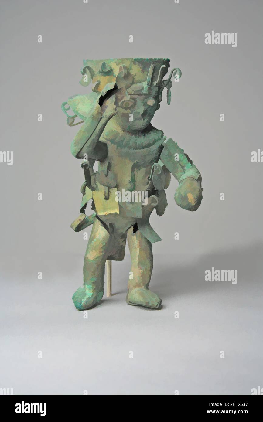 Art inspired by Warrior Figure, 390–450, Peru, Moche (Loma Negra ...