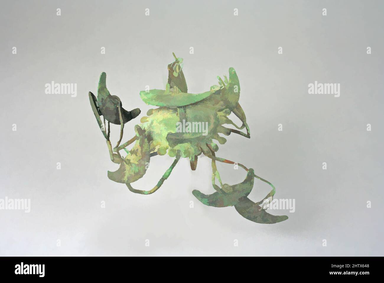 Art inspired by Nose Ornament, 390–450, Peru, Moche (Loma Negra ...