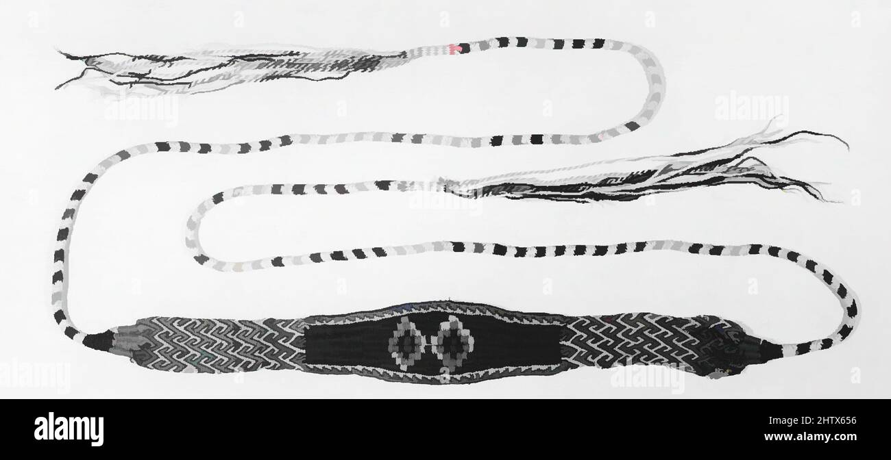 Art inspired by Woven Sling Shot, 15th–18th century, Peru, Inca ...