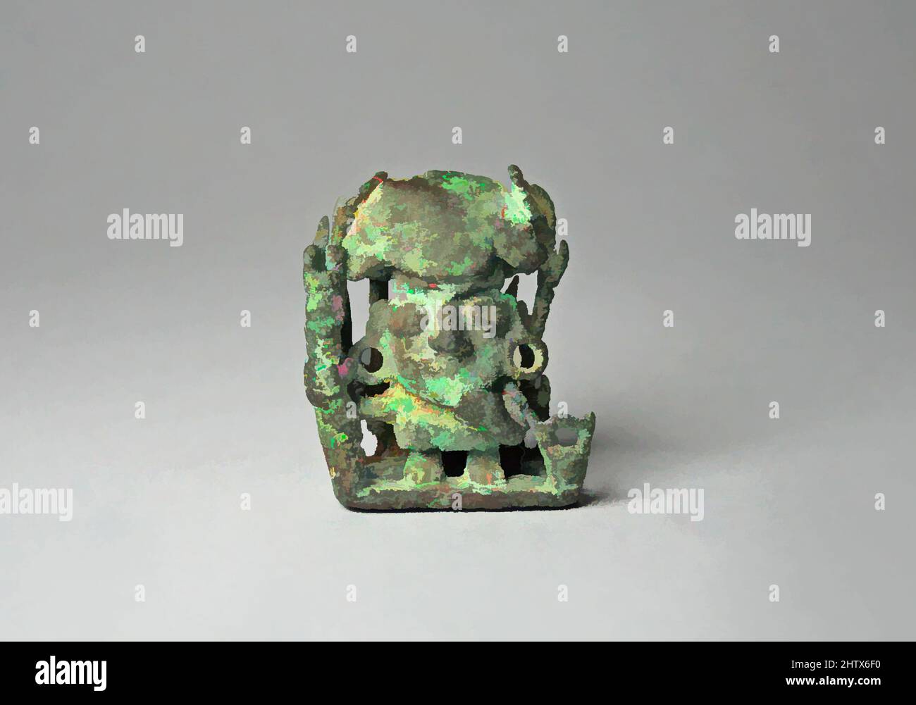 Art inspired by Finial with Figure, 2nd–7th century, Peru, Moche ...