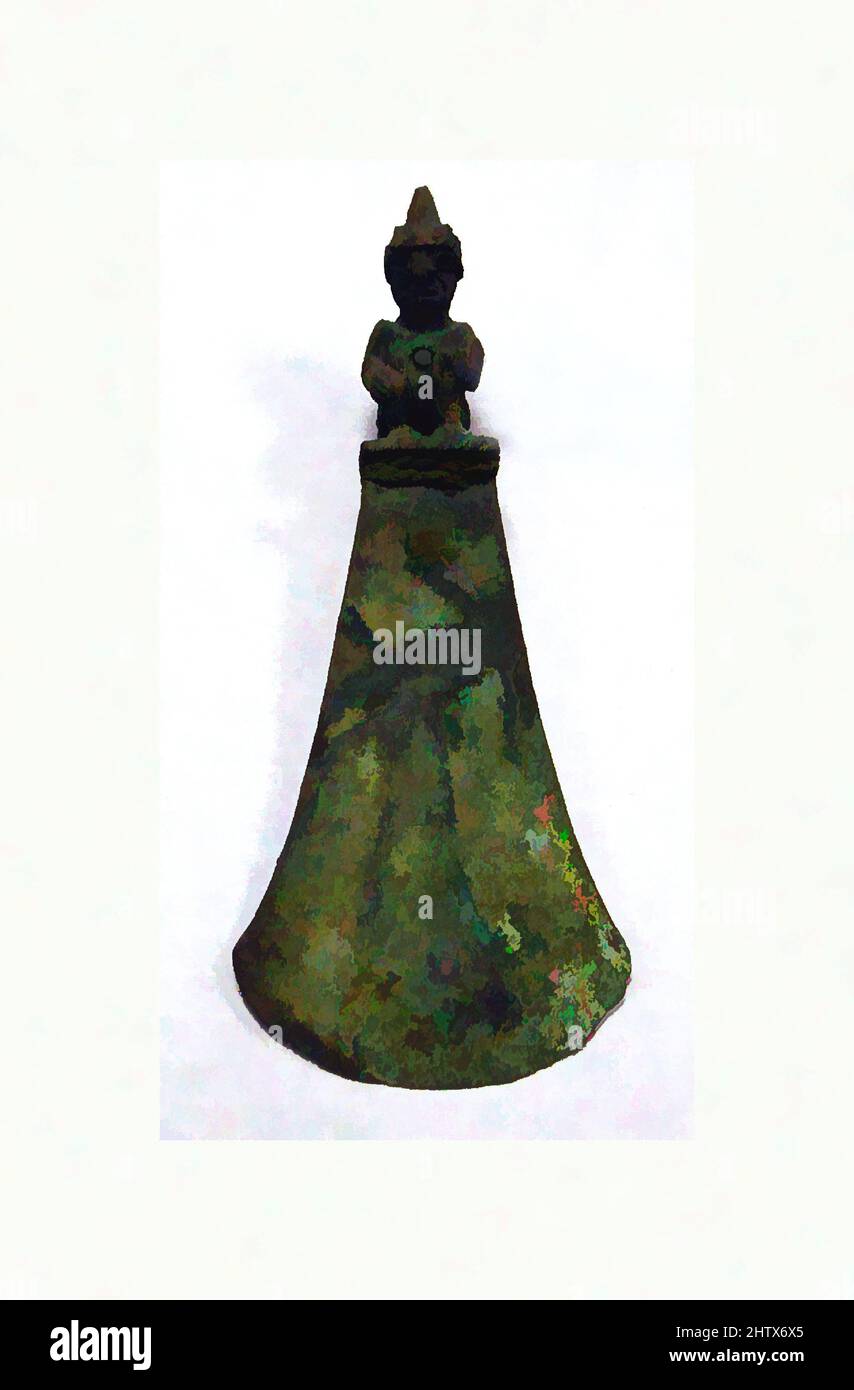 Art inspired by Tumi with Figure, 2nd–7th century, Peru, Moche, Copper ...