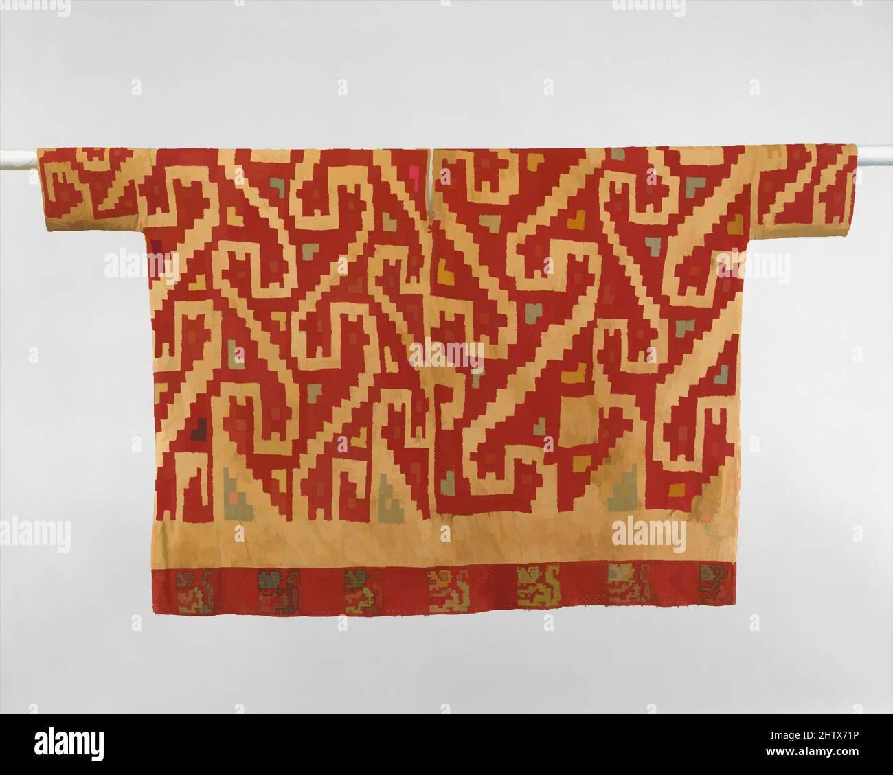 Art inspired by Tunic, 7th–9th century, Peru, Moche-Wari, Camelid hair ...