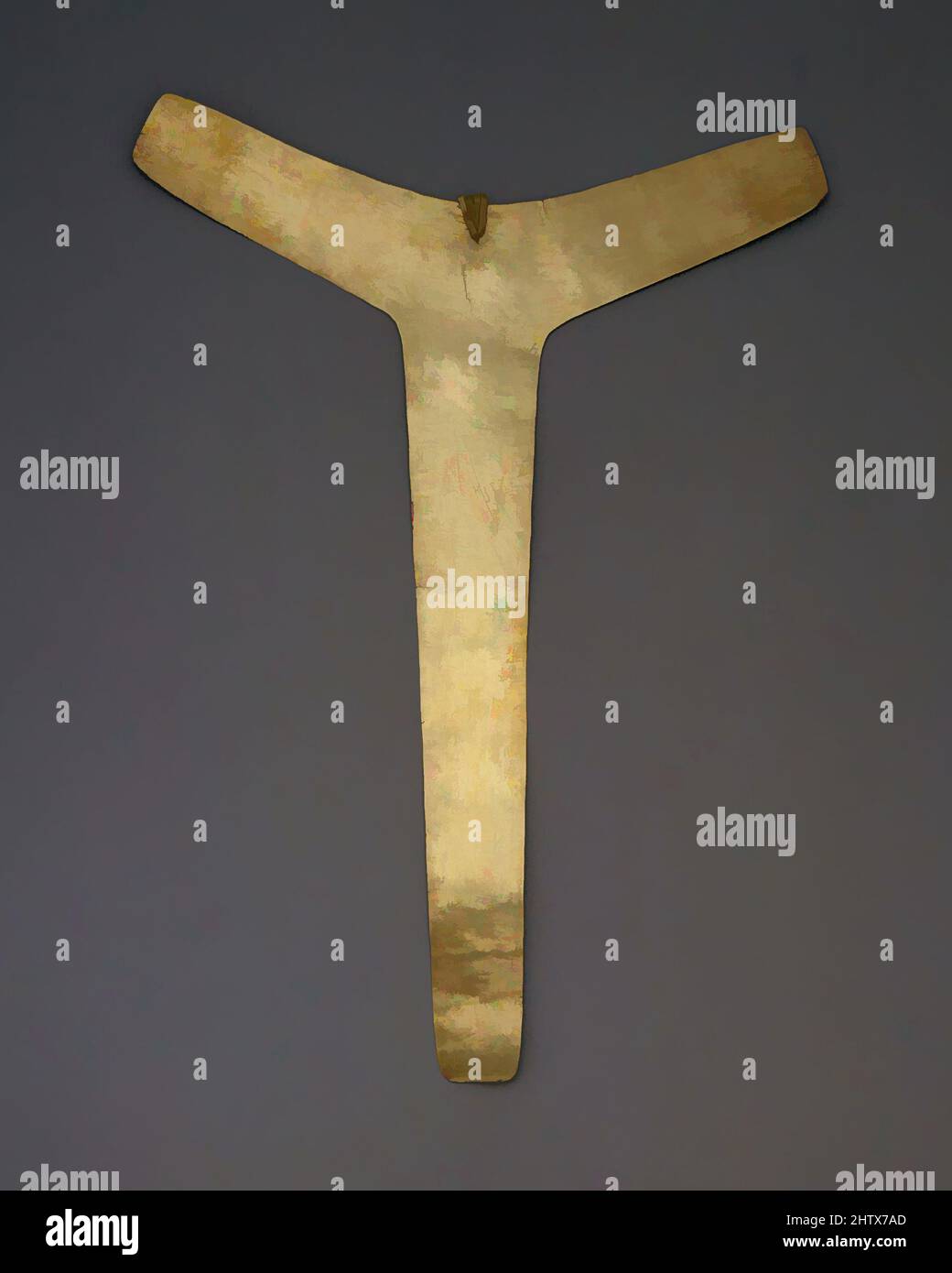 Art inspired by Pectoral, 13th–16th century, Colombia, Sonso, Gold, H ...