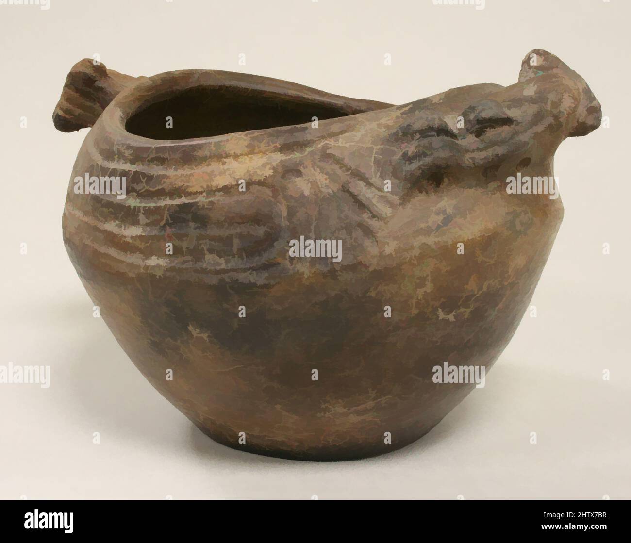 Art inspired by Bowl, 13th–15th century, Dominican Republic, Caribbean ...