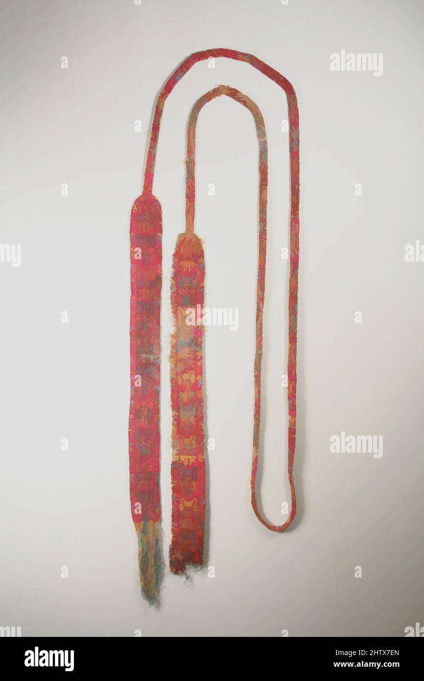 Art inspired by Headband, 7th–10th century, Peru, Peruvian, Camelid ...