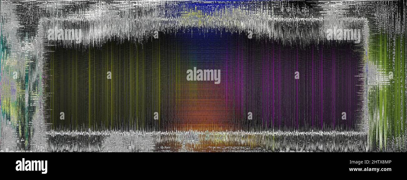 An abstract glitch art background image Stock Photo - Alamy
