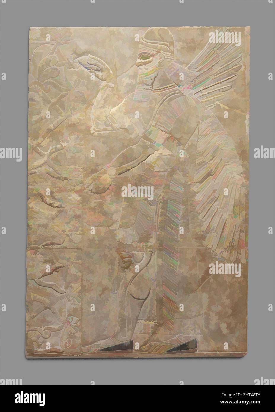 Art inspired by Relief panel, Neo-Assyrian, ca. 883–859 B.C ...