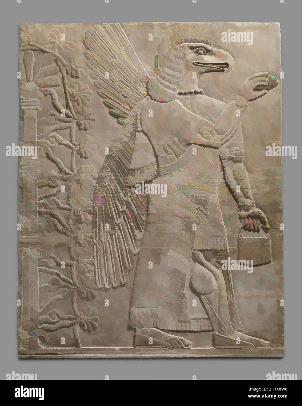 Art inspired by Relief panel, Neo-Assyrian, ca. 883–859 B.C ...