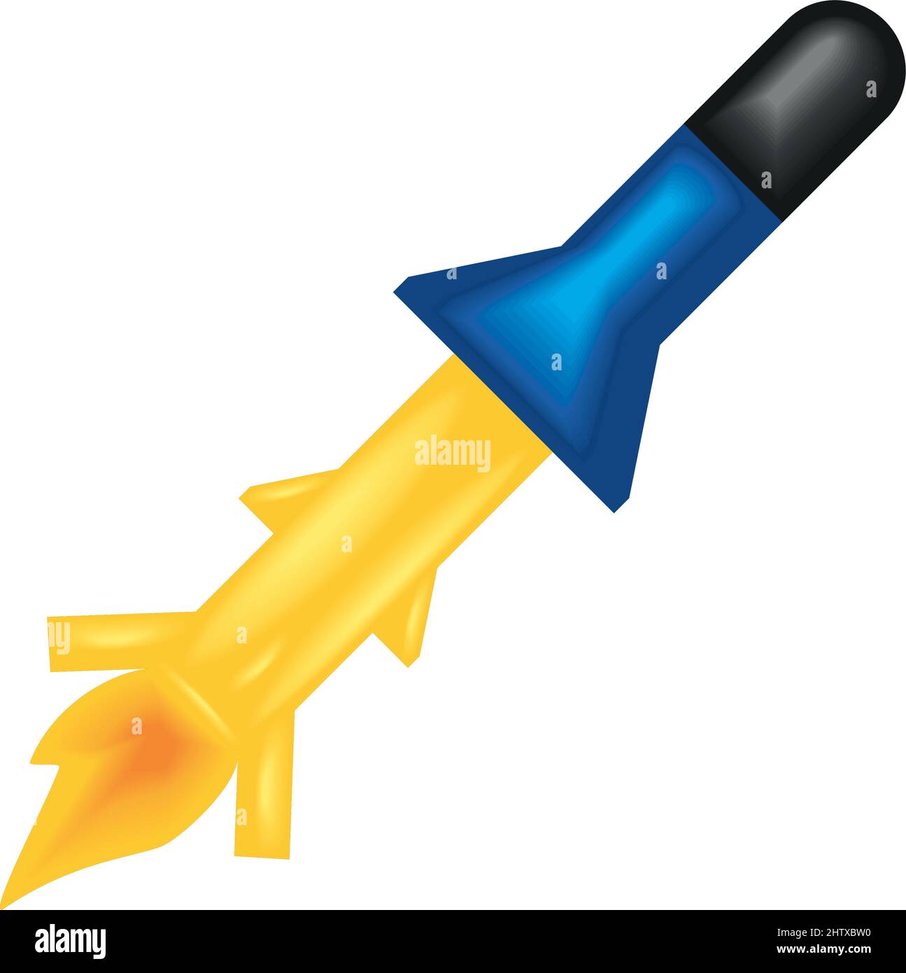 rocket war weapon Stock Vector Image & Art - Alamy