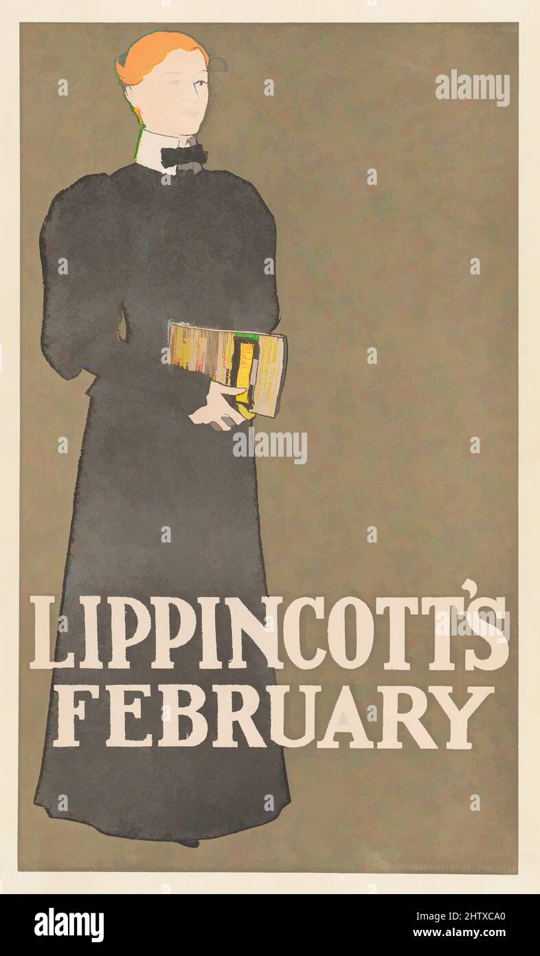 Art inspired by Lippincott's: February, 1897, Lithograph, Sheet: 20 5/ ...