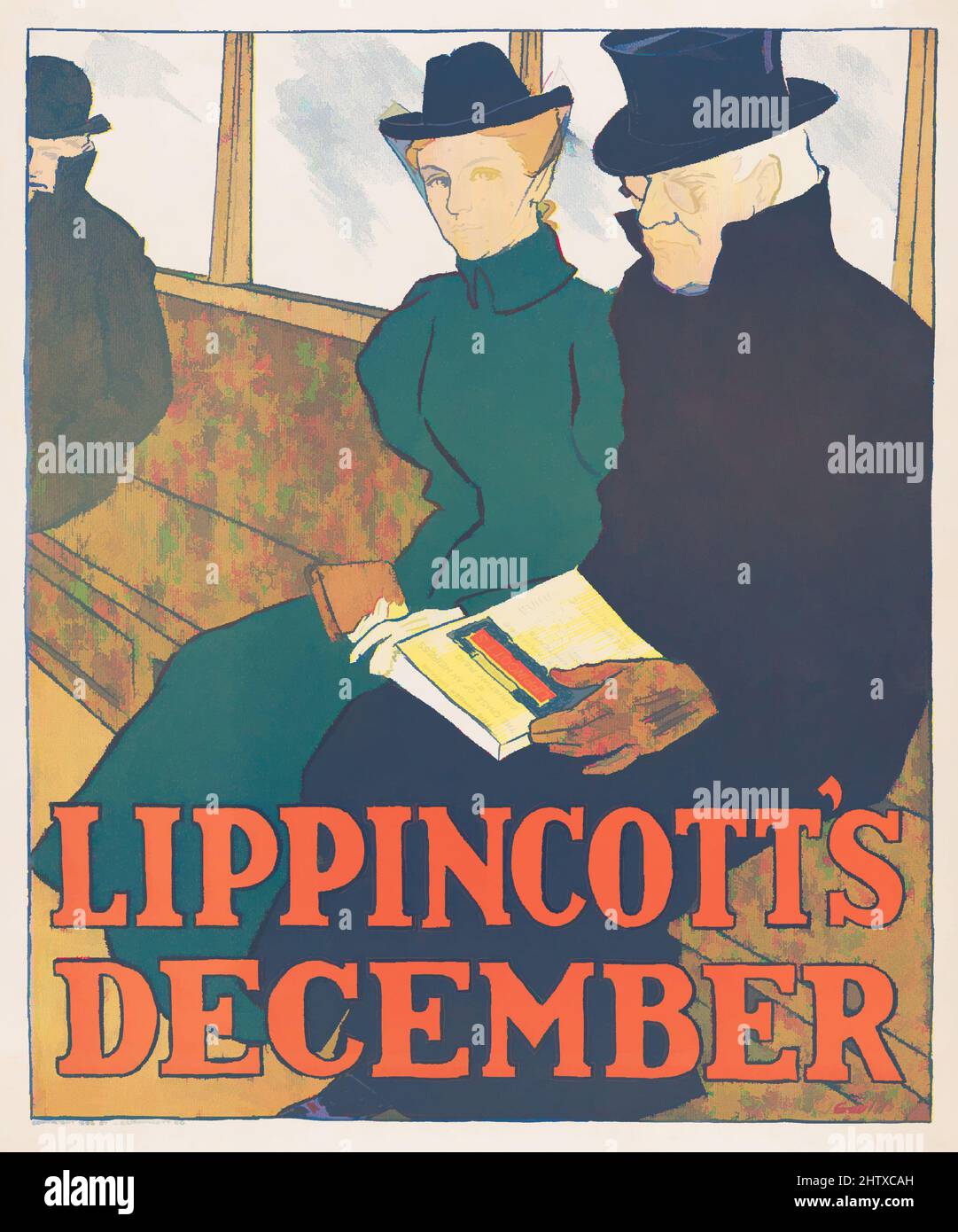 Art inspired by Lippincott's: December, 1896, Lithograph, Sheet: 16 3/4 ...
