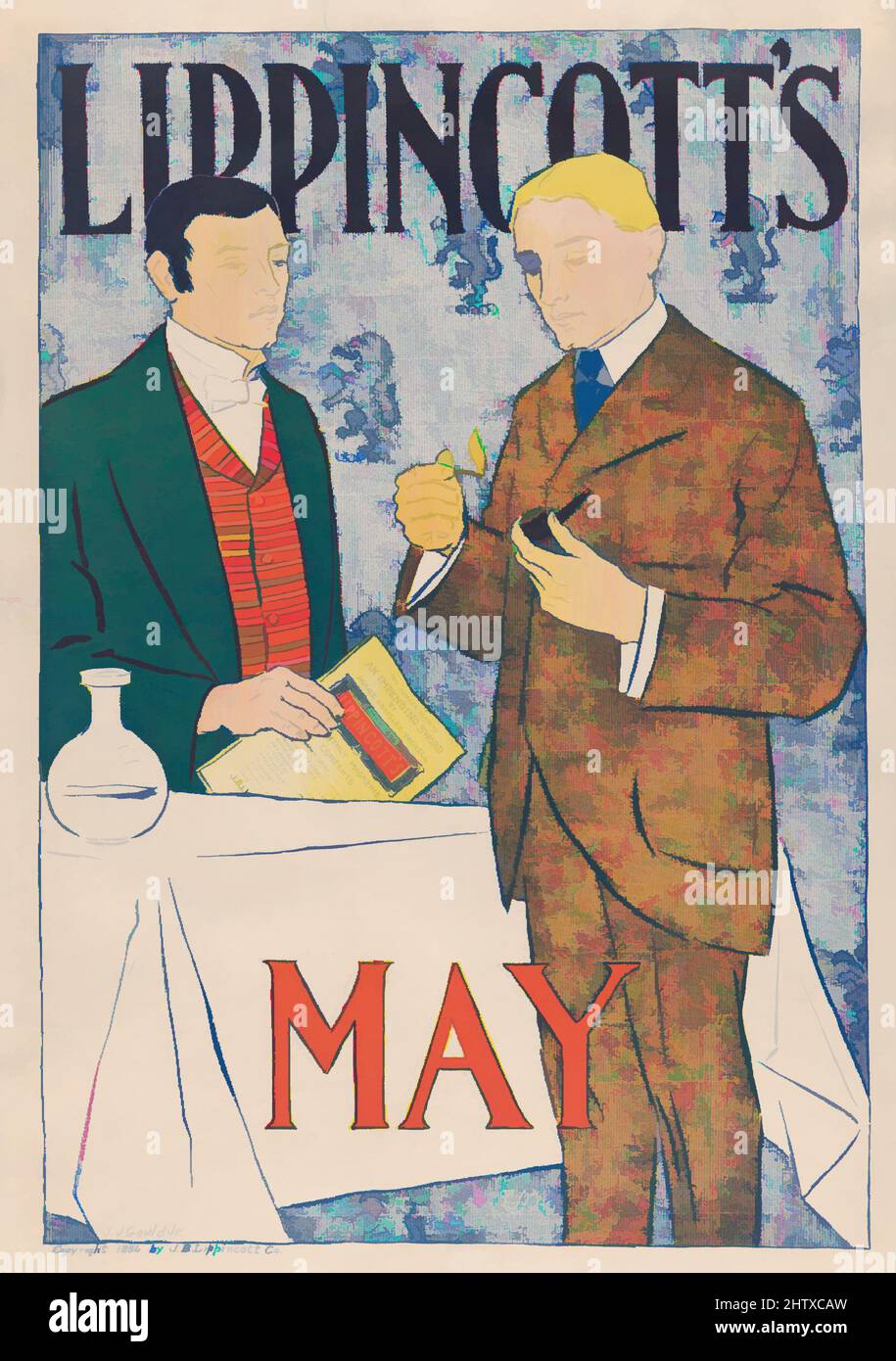 Art inspired by Lippincott's: May, 1896, Lithograph, Sheet: 16 15/16 × ...