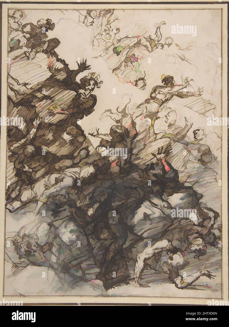 Fall Of Giants Painting