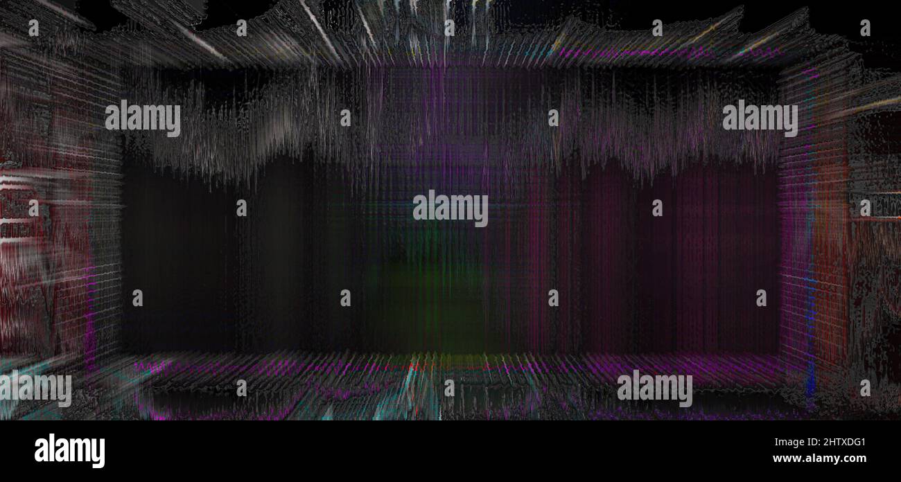 An abstract glitch art background image Stock Photo - Alamy